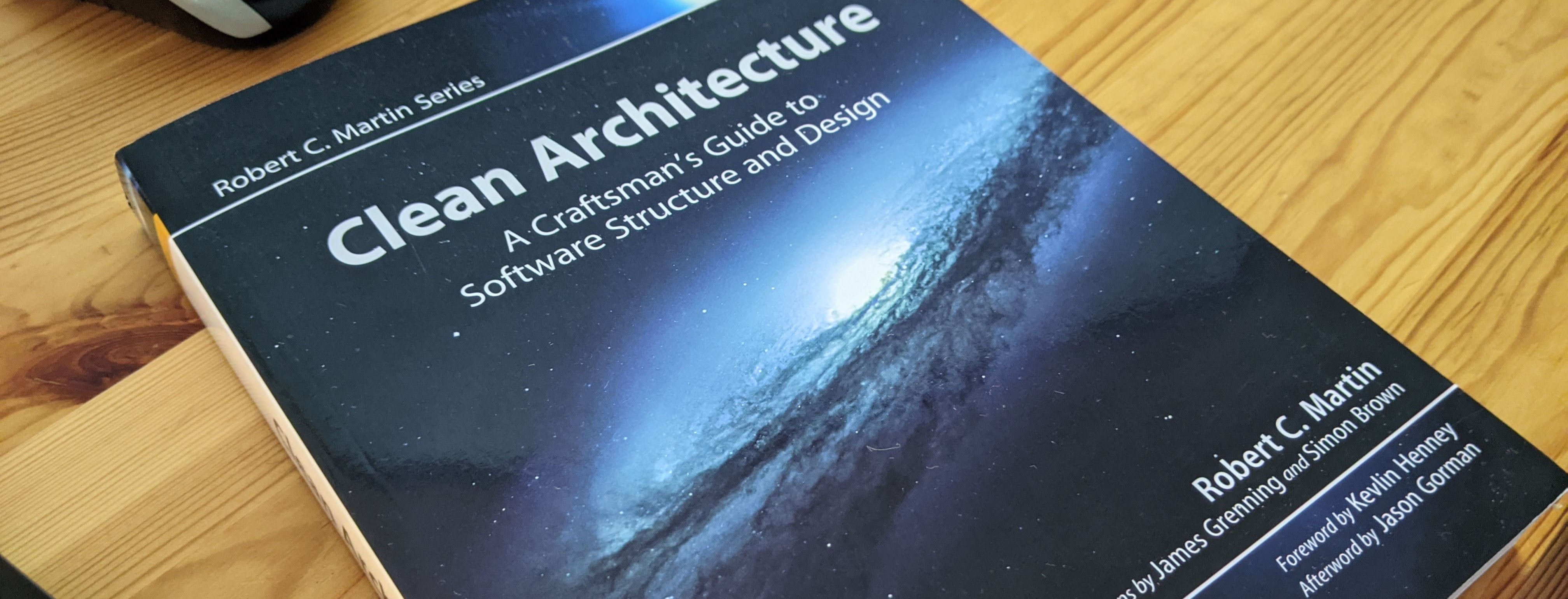 Notes from the Clean Architecture book | vadzimv Dev Blog